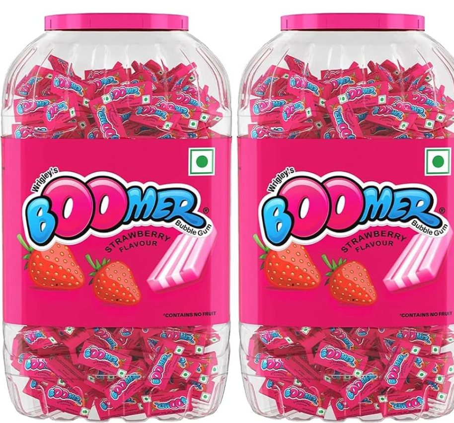 Boomer Strawberry Chewing Gum ( 20 pcs) – candy canvas